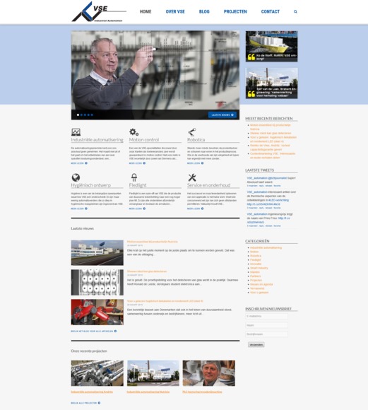 Nieuwe website VSE live - VSE